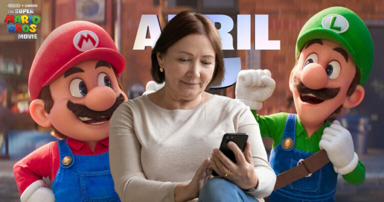 Exclusive Text From Mom Reveals Mario Movie Teaser From 6 Months Ago