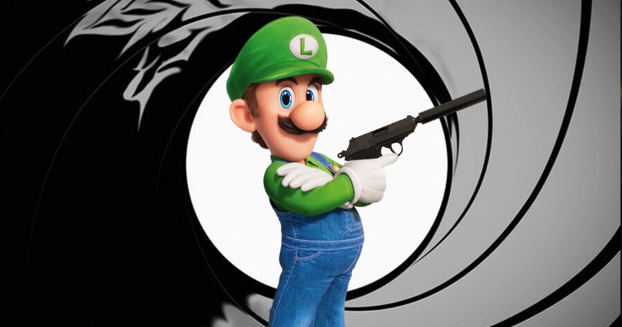Luigi Departs from Mario Bros. Sequel to Portray James Bond - Hard Drive