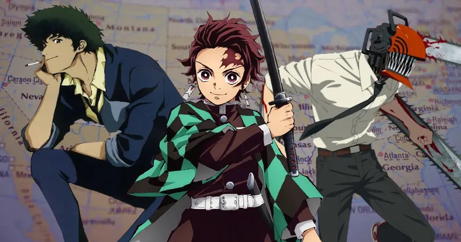 What Is the Most Popular Anime in Each State? - Hard Drive