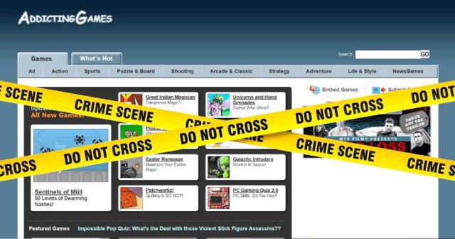 AddictingGames.com Raided by DEA - Hard Drive