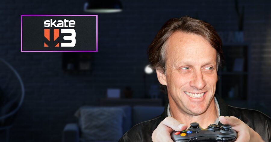 Tony Hawk Nervously Looks Left, Right Before Booting up "Skate 3 ...