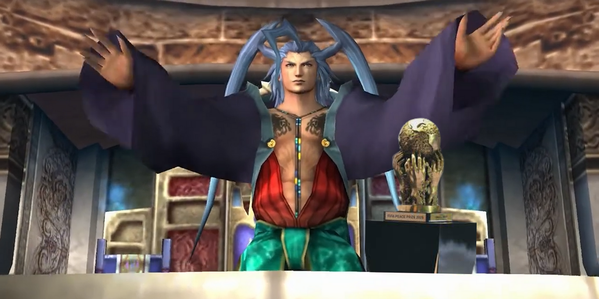 Seymour Guado Awarded Blitzball Peace Prize - Hard Drive